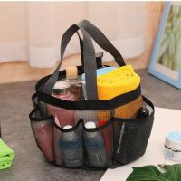 China Mesh Beach Tote Bag for Women's Cosmetic and Swimwear Storage on Summer Vacations for sale
