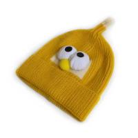 China Unisex Winter Cartoon Wool Hat Cat Brother Knitting Eye Hat for Boys and Girls' Trend for sale