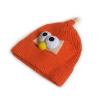 China Unisex Winter Cartoon Wool Hat Cat Brother Knitting Eye Hat for Boys and Girls' Trend for sale