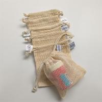 China Reusable Organic Cotton Soap Set Gift Bags With Drawstring Must-Have for Green Living for sale