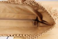 China 2024 Large Capacity Women Paper Straw Beach Tote Hand Bag With Tassel Newest Fashinable for sale