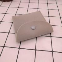 China Custom Velvet Suede Leather Envelope Jewelry Pouch for Necklace Ring Earring Bracelet for sale