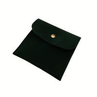 China Custom Velvet Suede Leather Envelope Jewelry Pouch for Necklace Ring Earring Bracelet for sale