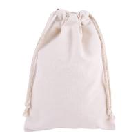 China Organic Cotton Drawstring Packing/Shoe Dust Bag Custom Logo Canvas for Luxury Business for sale