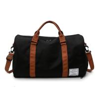 China Thread Pattern Custom Logo Foldable Luggage Bag for Large Capacity Waterproof Travel for sale