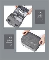 China Zipper Closure Travel Waterproof Men's Cosmetics Storage Bag for Stylish Men on the Go for sale