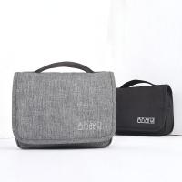 China Zipper Closure Travel Waterproof Men's Cosmetics Storage Bag for Stylish Men on the Go for sale