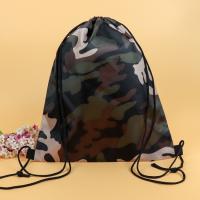China OEM/ODM Accepted Custom Logo Polyester Drawstring Backpack for Traveling and Sports for sale