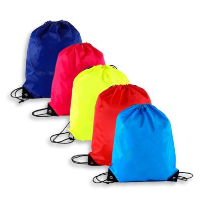 China Polyester Drawstring Sack Pack Bag for Custom Branding and Promotions for sale