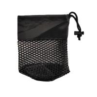 China Custom Logo Small Nylon Mesh Net Storage Drawstring Pouch Bag For Sunglasses Carrying for sale