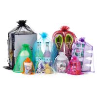China Logo Customizable Soft-loop Organza Bags Small Drawstring Pouches for Jewelry Packaging for sale