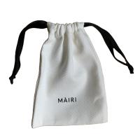 China Customized Cotton Muslin Drawstring Bag With Ribbon for Jewelry Packaging Solution for sale