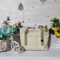 China Shopping Canvas Grocery Tote Bags with Rope Handle and Other Pattern Type for sale