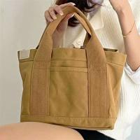 China Shopping Canvas Grocery Tote Bags with Rope Handle and Other Pattern Type for sale