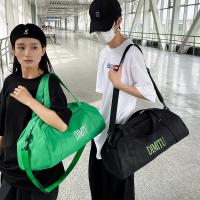 China Waterproof Large Capacity Custom Sport Gym Sneaker Nylon Polyester Bag with Zipper Closure for sale