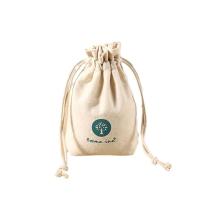 China Double String Cartoon Pattern Canvas Drawstring Bag for Personalized Eco-friendly Gifts for sale