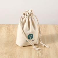 China Double String Cartoon Pattern Canvas Drawstring Bag for Personalized Eco-friendly Gifts for sale