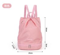 China Lightweight Waterproof Duffel Bag for Men and Women Custom Logo Print Travel Backpack for sale