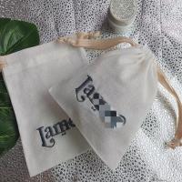 China Custom Logo Linen Jute Drawstring Bag Perfect for Jewelry and Digital Storage Reusable for sale