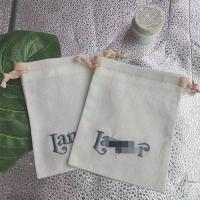 China Custom Logo Linen Jute Drawstring Bag Perfect for Jewelry and Digital Storage Reusable for sale