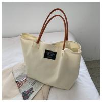 China Latest Fashion Custom Logo Canvas Pocket Large Capacity Student Single Shoulder Bag for sale