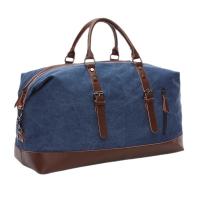 China Waterproof and Wear-resistant Color Fading Treatment Canvas Travel Bag for Short Trips for sale