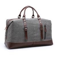 China Waterproof and Wear-resistant Color Fading Treatment Canvas Travel Bag for Short Trips for sale