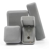 China Buyers Custom Logo Ring Pendant Bracelet Velvet Jewelry Box Jewelry Organizer Gift Boxes for sale
