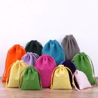 China Colorful Velvet Drawstring Pouches for Custom Jewelry Packaging and Display for sale