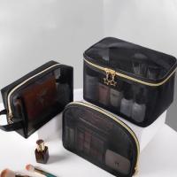 China Custom Logo Zipper Makeup Organizer Storage Pouch for Travel and More for sale