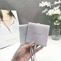China Custom Suede Jewelry Pouch Luxury Packaging for Environmentally Friendly Bracelets for sale