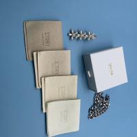 China Custom Suede Jewelry Pouch Luxury Packaging for Environmentally Friendly Bracelets for sale