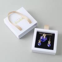 China Custom Logo Jewelry Pink Velvet Pouch Bags in Slide Paper Gift Box Packaging for Nail for sale
