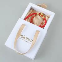 China Custom Logo Jewelry Pink Velvet Pouch Bags in Slide Paper Gift Box Packaging for Nail for sale