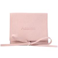 China OEM/ODM Acceptable Suede Microfiber Jewelry Pouches Luxury Style for Custom Logo for sale