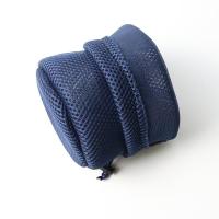 China Customized Color Round Bottom Mini Drawstring Bag for Headphone and Data Cable Storage for sale