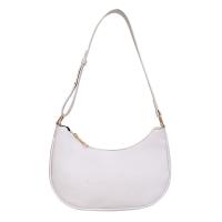 China Soft Sister Shopping Dumpling Bag For Women Senior Sense Solid Color Shoulder Bag for sale