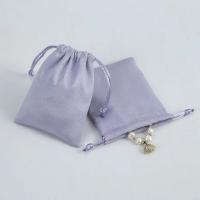 China School Bag Trolley Velvet Drawstring Jewelry Pouch for Custom Logo Packaging for sale