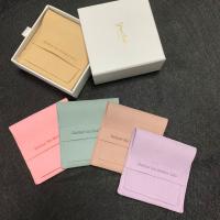 China Custom Small Jewelry Bag for Earrings OEM Microfiber Jewellery Gift Pouch for sale