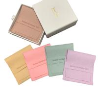 China Custom Small Jewelry Bag for Earrings OEM Microfiber Jewellery Gift Pouch for sale