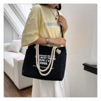 China Unisex Waterproof Luxury Canvas Corduroy Tote Bag for Customized Color Daily Life for sale