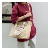 China Unisex Waterproof Luxury Canvas Corduroy Tote Bag for Customized Color Daily Life for sale