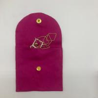 China Custom Suede Environmentally Friendly Jewelry Pouch Jewelry Packaging Display Type for sale