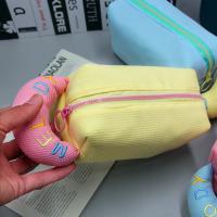 China Accepable OEM/ODM Makeup Bag Portable Cartoon Toiletry Waffle Cosmetic Bag for Girls for sale
