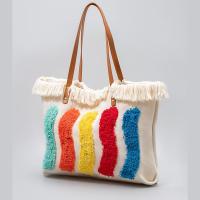 China Newest Fashionable Customized Reusable Cotton Canvas Tote Bag for Women Printed Logo for sale