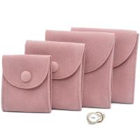China Custom Bracelet Packaging Jewelry Pouch Gift Envelope Microfiber Bag Customized Logo for sale