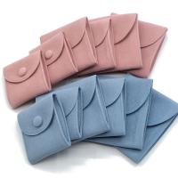 China Custom Bracelet Packaging Jewelry Pouch Gift Envelope Microfiber Bag Customized Logo for sale