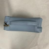 China Fashionable Large Makeup Bag Waterproof Leather Toiletry Bag Big Flat Portable Inner Pockets Custom Cosmetic Bag For Women for sale