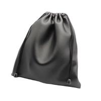 China Custom Gold PU Leather Drawstring Cosmetic Packaging Pouch for Medium Size Gifts for sale