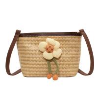 China Promotion Summer Vacation Fashion Women Daisy Bucket Shoulder Bag with Custom Logo for sale